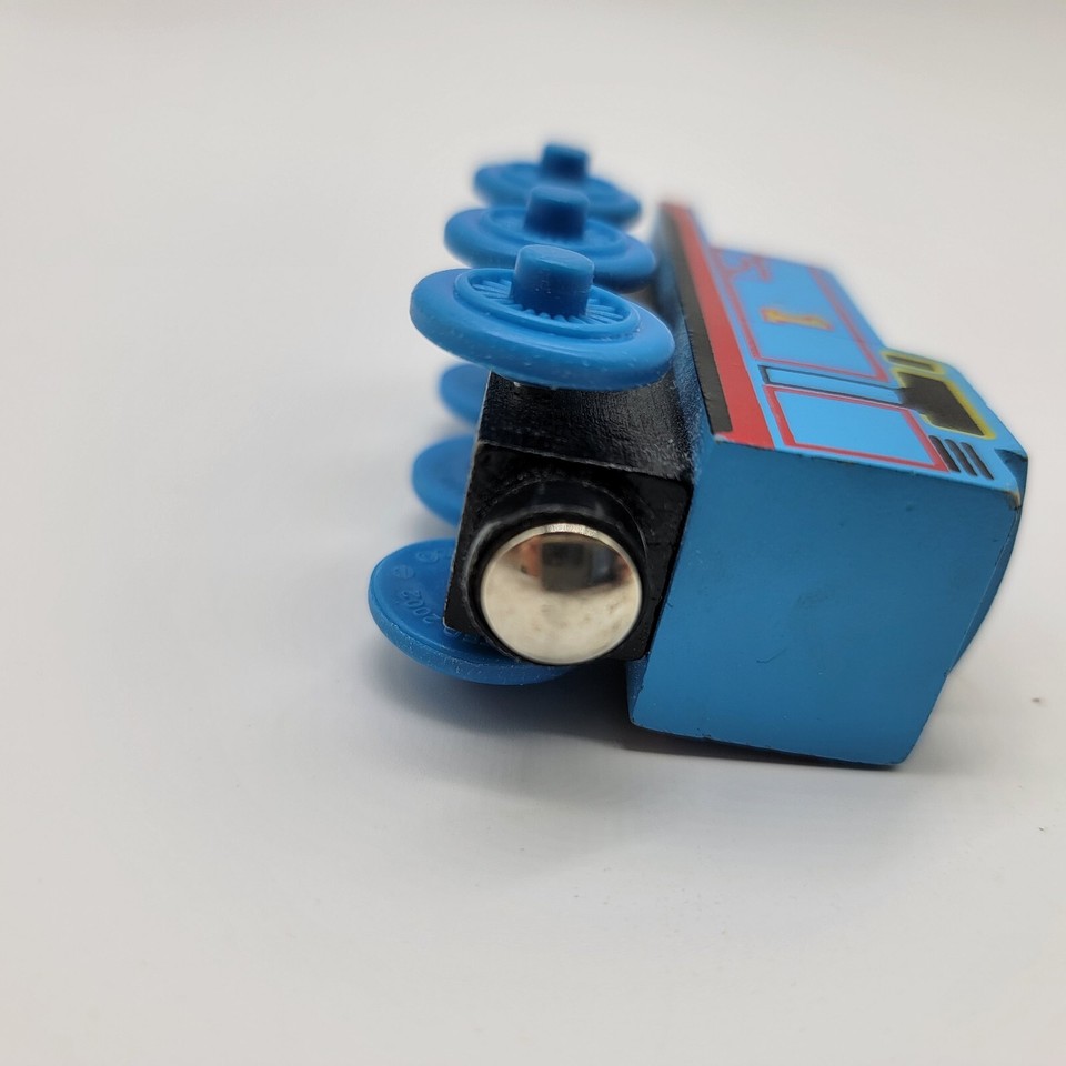 2002 Gullane Thomas & Friends Blue Thomas #1 the Tank Engine Wooden ...