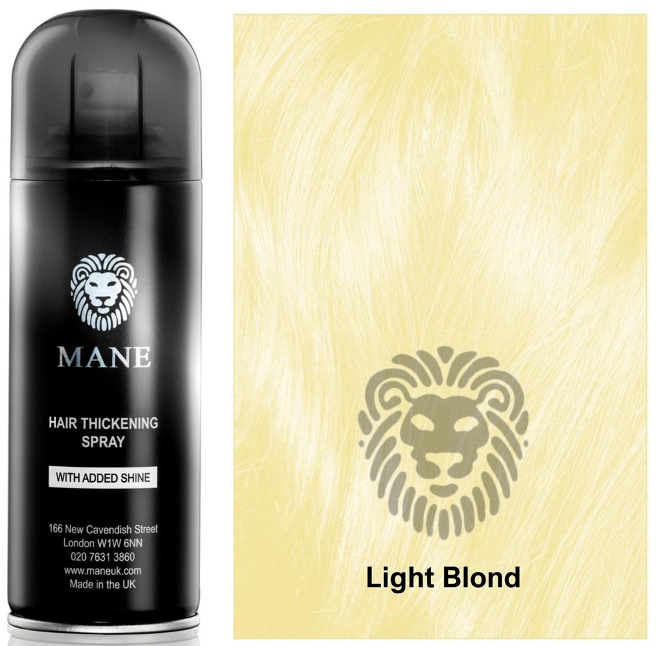 Mane Hair Enrichment Spray - achieve a fuller head of hair in seconds ...
