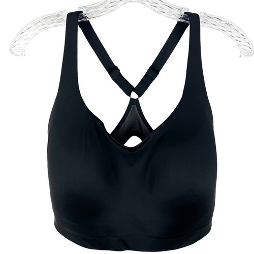 Athleta women’s Advance sports bra size 38F black racerback high impact ...