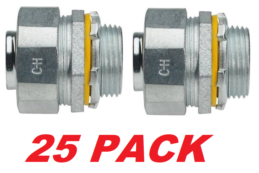 X25 Eaton LT75 3/4" Straight Male Connector Without Insulated Throat ...