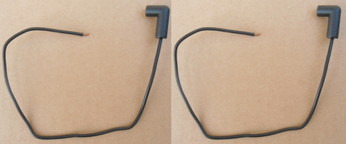 2 RIGHT ANGLE PIGTAILS! FOR FORD PICKUP F150 F250 F350 F100 F200 BRONCO ...