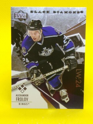 Alexander Frolov 2002-03 Black Diamond TRIPLE DIAMOND #140 Los Angeles ...