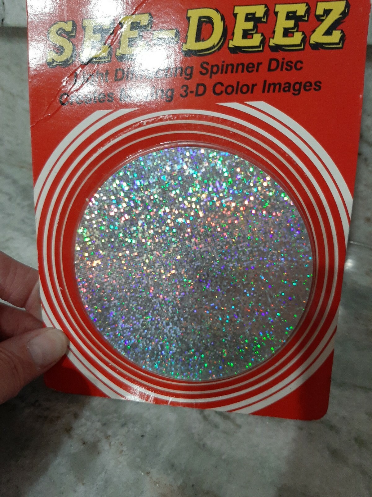 See-Deez Light Diffracting Spinner Disc (Vintage )RARE #10-Brand New ...