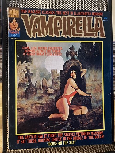 Vampirella #41 April 1975 Comic Book Warren Publishing | eBay