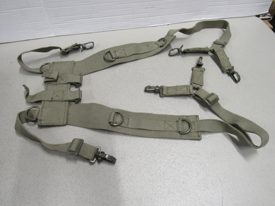 South African SADF Pattern 70 Rucksack Web Gear Kidney Pouches Belt ...