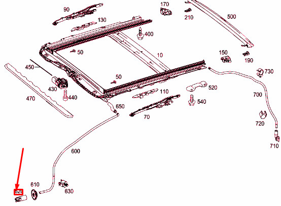 Mercedes-Benz C-class W204 Hoses A2046391394 Genuine for sale online | eBay