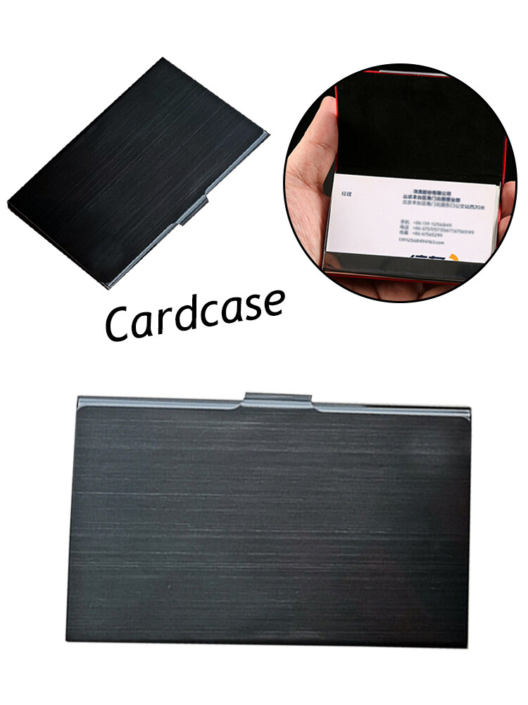 Business Card Case Stainless Steel Box Card Holder Credit Card Case ...