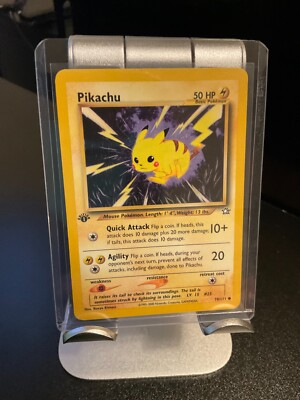 Pokémon TCG Pikachu Neo Genesis 70 Regular 1st Edition Common | eBay