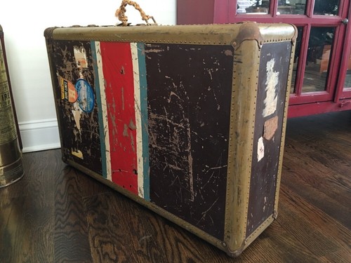 Vintage Hartmann Tourobe Trunk Steamer Luggage w/ Authentic Decals ...