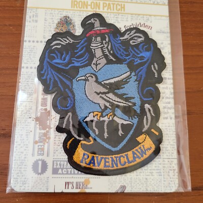 NEW NIP Wizarding World of Harry Potter Iron-On Patch Ravenclaw House ...