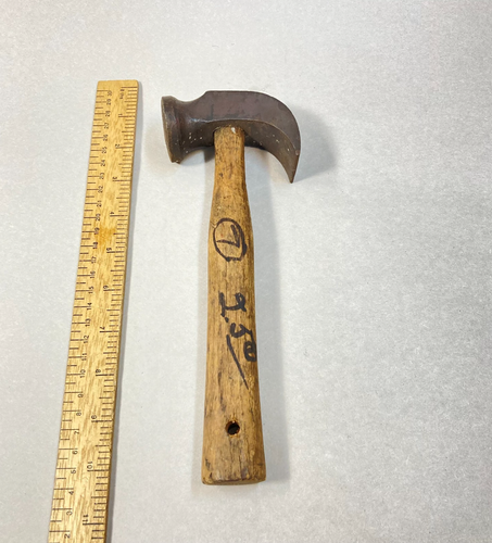 Vintage Cobblers Hammer Large Smooth Face Wood Handle | eBay