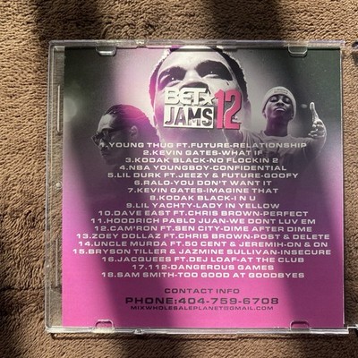 BET JAMS 12 - rare video‑channel playlist cd · 2010s hip‑hop & r&b ...