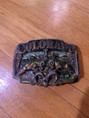 Colorado Rams Great American Buckle Company Men's Buckle | eBay