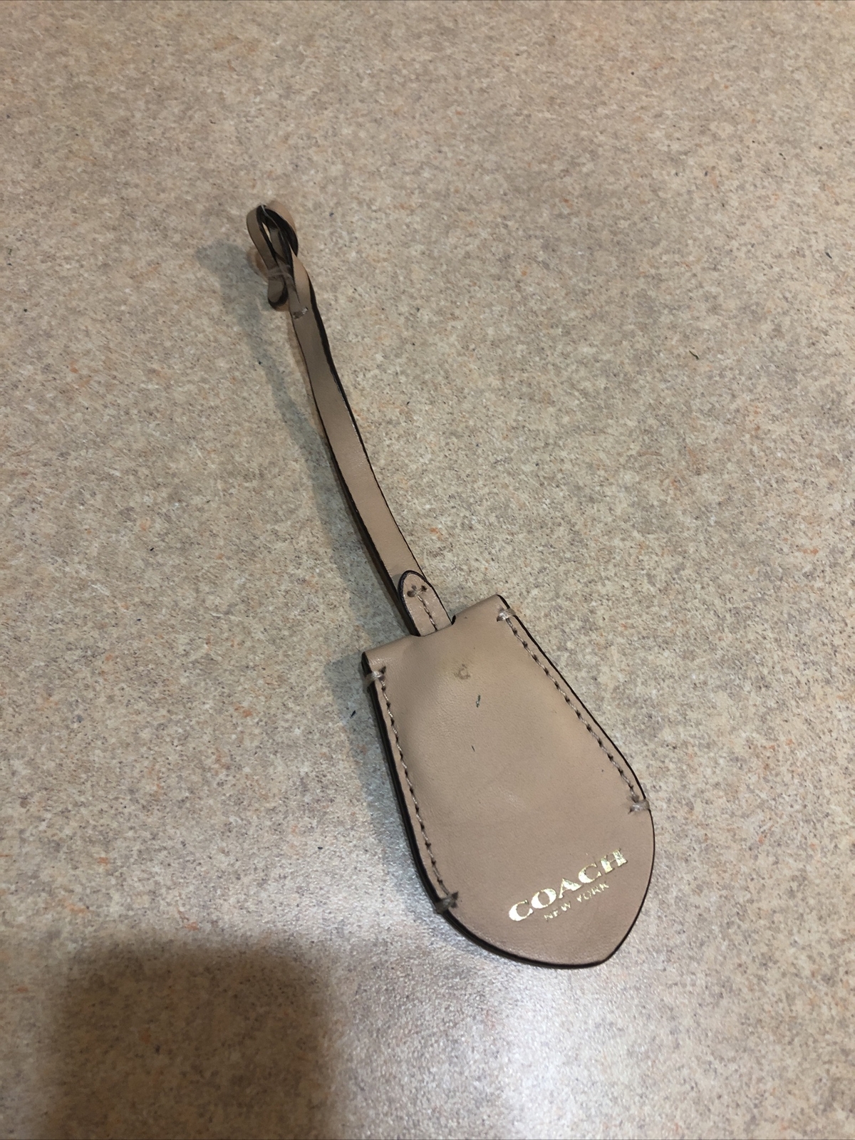 Coach New York Handbag Replacement Leather Key Chain … - Gem