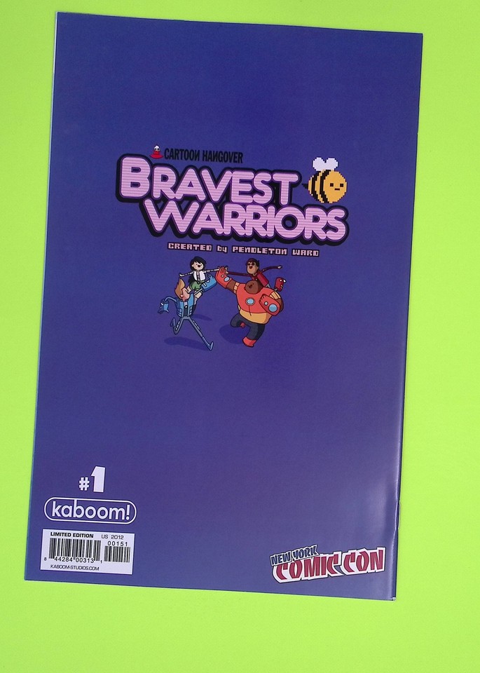 Bravest Warriors #1k KaBOOM! Variant High Grade Comic Book G39-38 | eBay