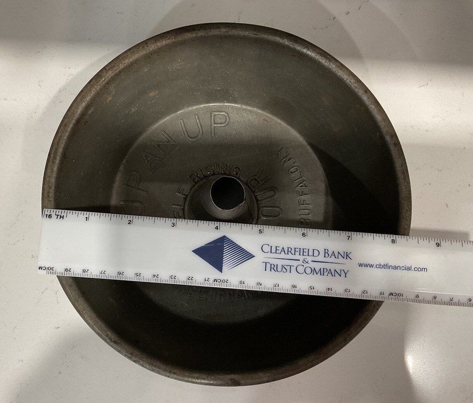 Vtg Cake Pan George Urban Milling Co. Buffalo NY Up and Up Cake Flour ...