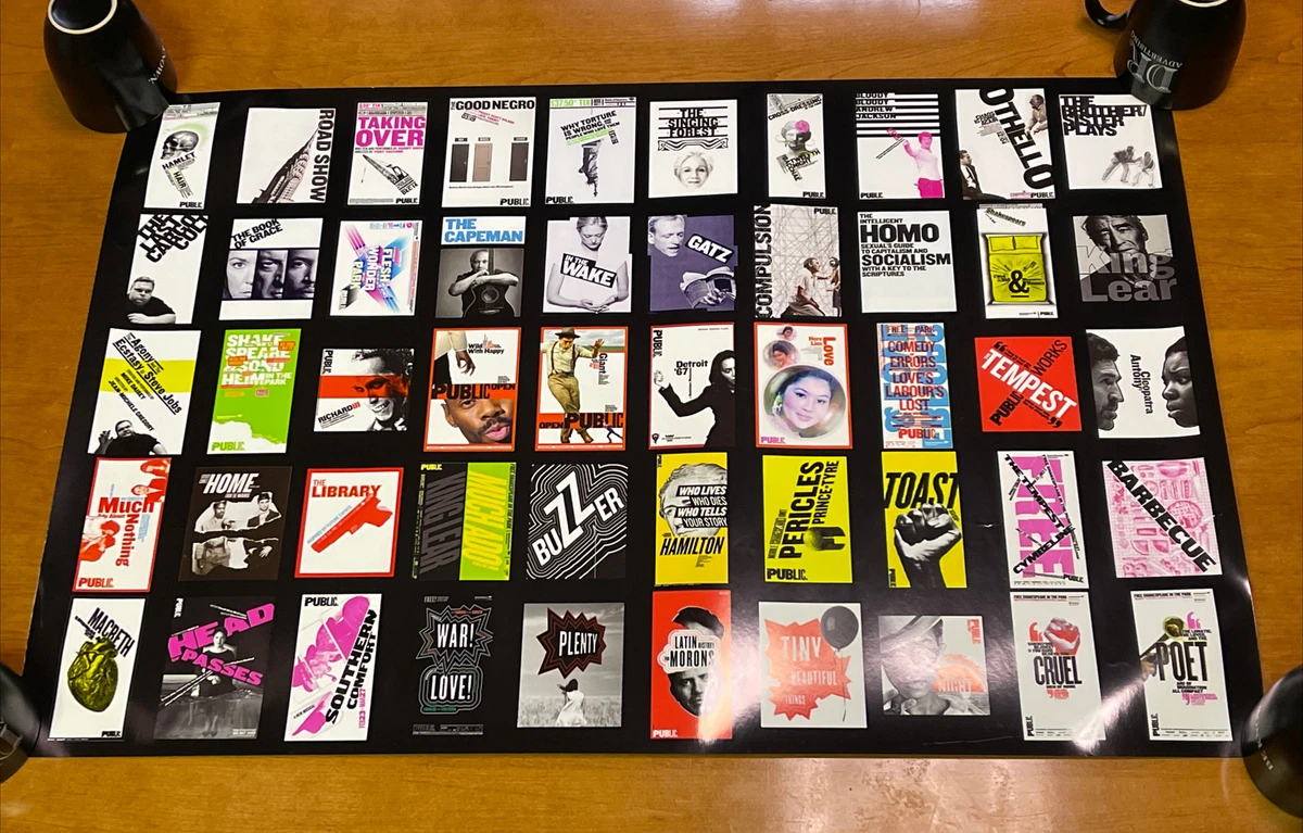 Broadway Poster Collage