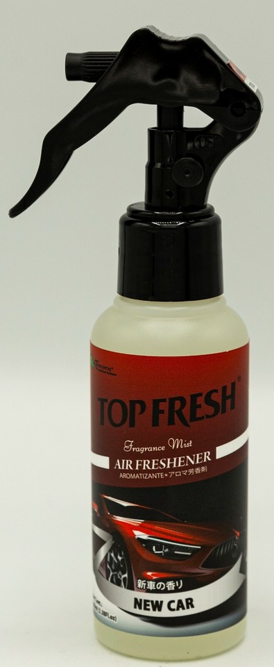 6 Btl Spray Treefrog TOP FRESH Fragrance Mist Air Freshener-NEW CAR ...