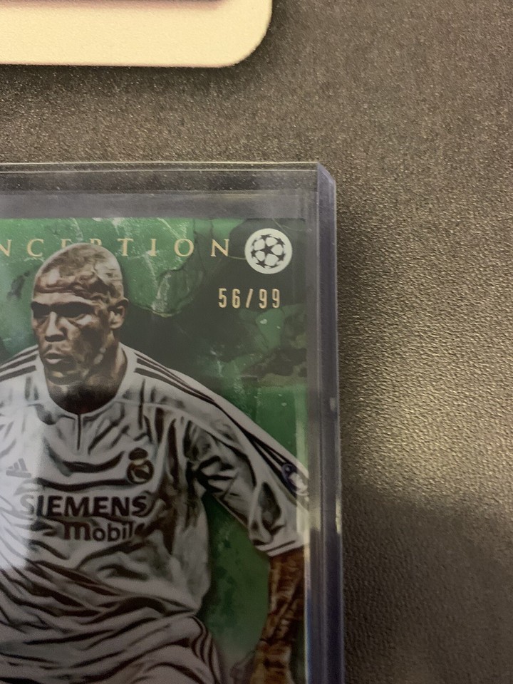 2023 Topps UEFA Inception Ronaldo R9 Legacy Green Real Madrid 56/99 | eBay