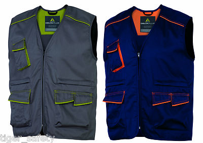 Delta Plus Panoply M6GIL Panostyle Mens Work Vest Gilet Bodywarmer Tool ...
