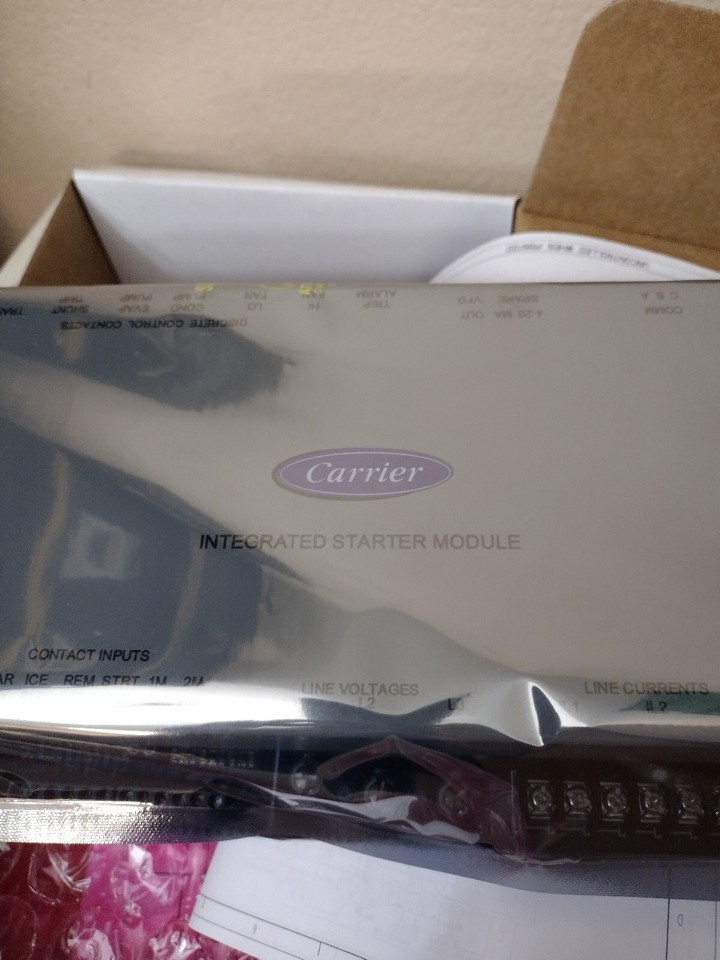 CARRIER ISM INTEGRATED STARTER MODULE 19XR04012203 CEPL130259-07-R NEW ...