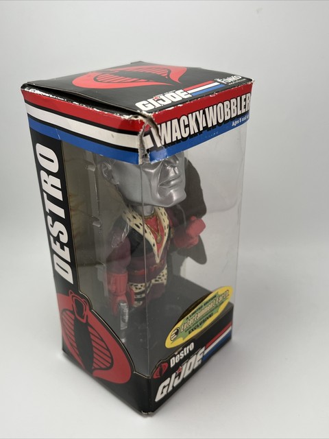 GI Joe Destro Wacky Wobbler Bobblehead FUNKO Entertainment Earth for ...