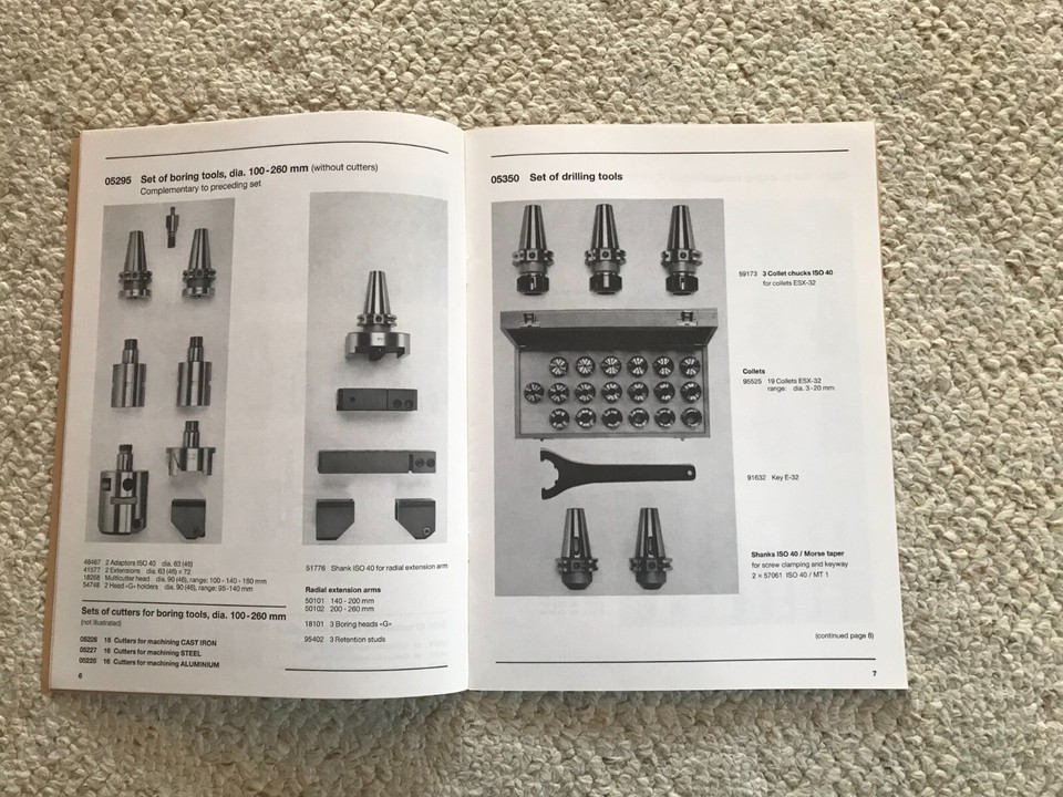 SIP Recommended Tools & Accessories Catalog for MP 44, MP 54, MP 42DR ...