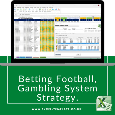 Betting System Football, Gambling Strategy. Microsoft Office Excel ...