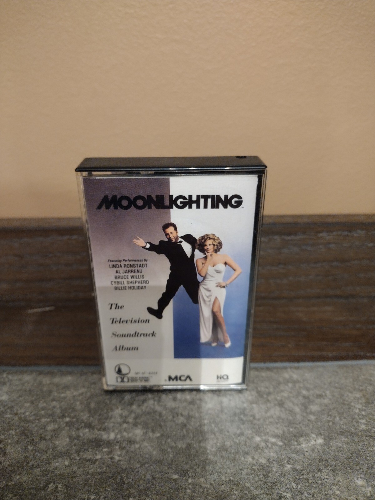 MOONLIGHTING Television Soundtrack Album Cassette -Bruce Willis 1987 ...