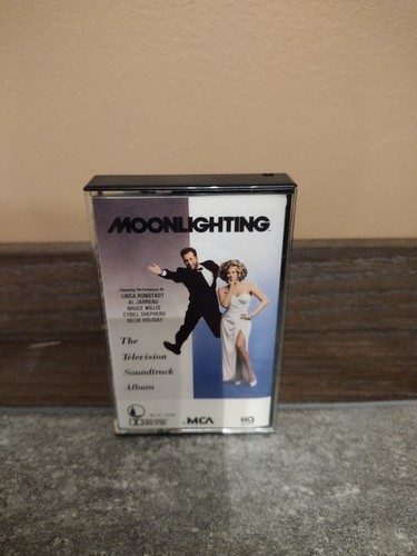 MOONLIGHTING Television Soundtrack Album Cassette -Bruce Willis 1987 ...