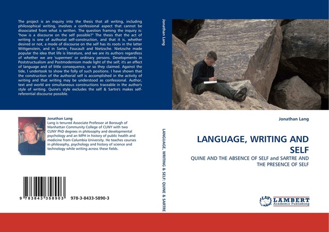 LANGUAGE, WRITING AND SELF von Jonathan Lang (2010, Taschenbuch) online ...