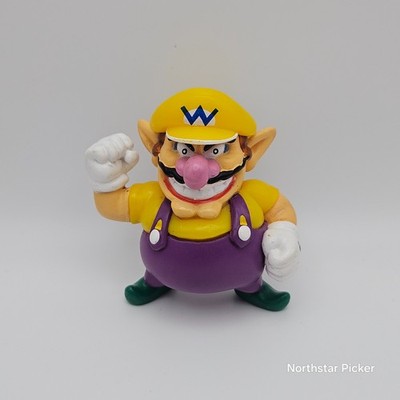 2007 Super Mario Bros. Mini Figure Wario 2” Inch Figure Nintendo© Loose ...