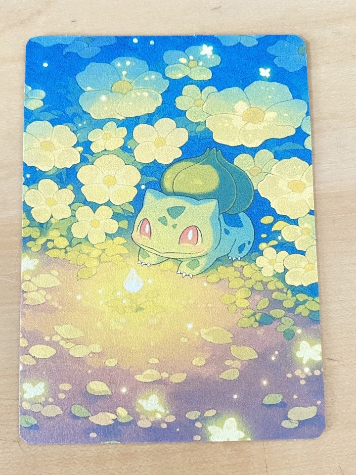 Japanese ART STYLE Bulbasaur Fan Full Art Pokemon Custom Card/perfect ...