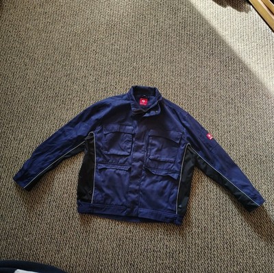 Engelbert Strauss Blue And Black Work Jacket Size L | eBay