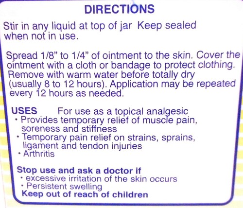 Numotizine Ointment Analgesic Muscle Pain Arthritis Pomada Dolor ...