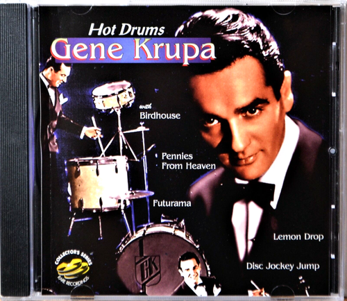 CD Gene Krupa Hot Drums -Birdhouse - Samaba -Disc Jockey Jump -Lemon ...
