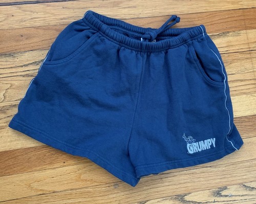 Disney Store Grumpy Embroidered Blue Lounge sleep shorts -Women's size ...