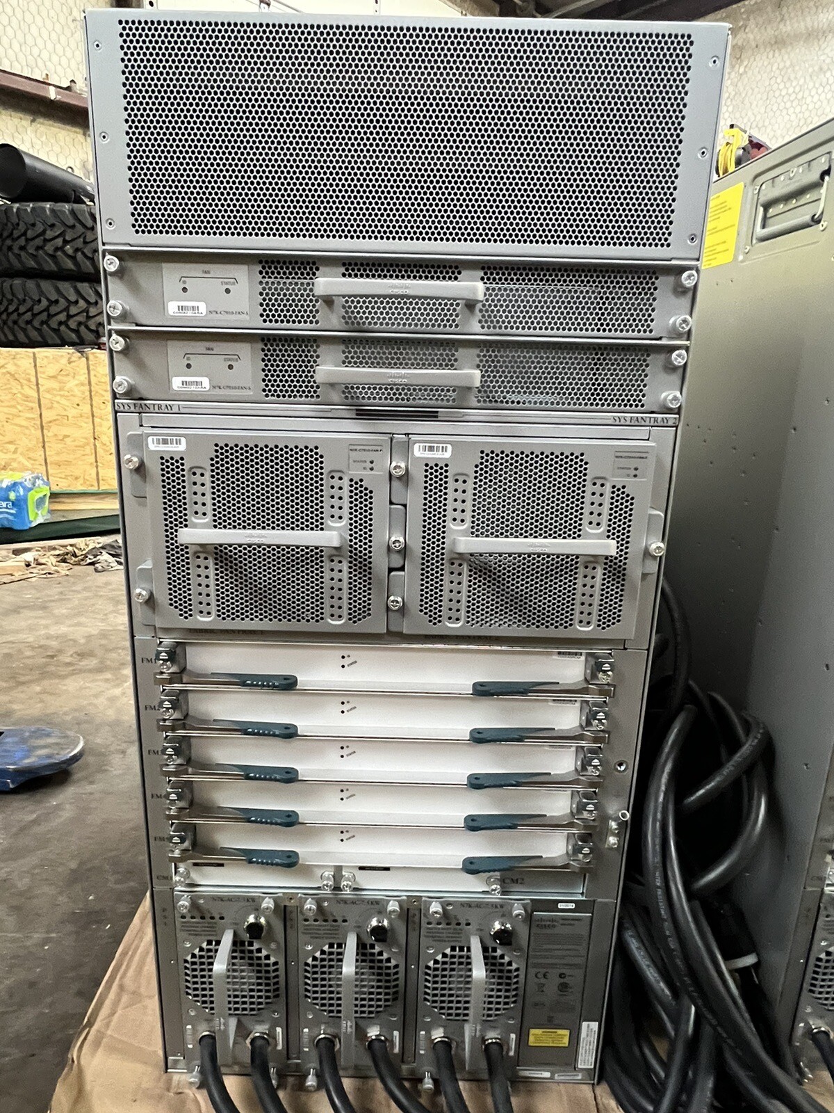 CISCO Nexus 7000 Series N7K-C7010, N7K-SUP2E, N7K-F248XP-25E, N7K ...