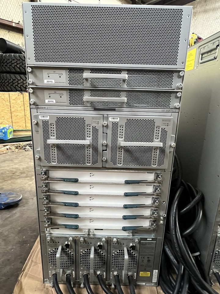 CISCO Nexus 7000 Series N7K-C7010, N7K-SUP2E, N7K-F248XP-25E, N7K ...