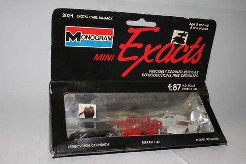 MONOGRAM MINI EXACTS #2021 EXOTIC CARS TRI-PACK | eBay