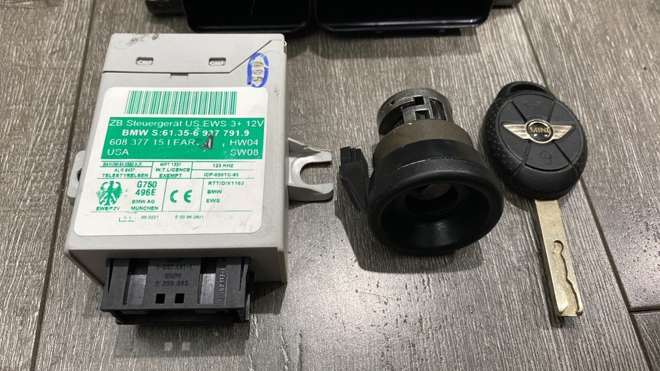 Mini Cooper 2005 R52 S EWS Module ECU & Key Set Combo #201 | eBay
