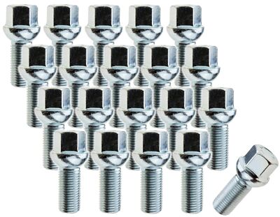 20 Radschrauben M14x1,5 28mm Kugel SW17 Radbolzen Alufelgen Stahlfelgen ...