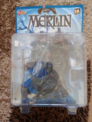 Merlin Lady Pendragon Transparent Action Figure 1999 Silverhawk Action ...