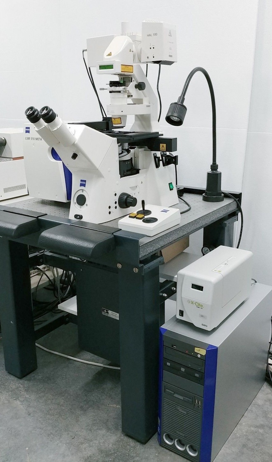 Zeiss Microscope LSM 510 META Confocal with Axiovert 200 | eBay