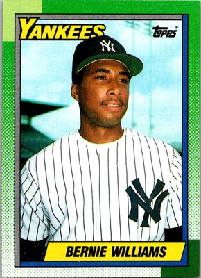 Bernie Williams 1990 Topps #701 Rookie New York Yankees | eBay
