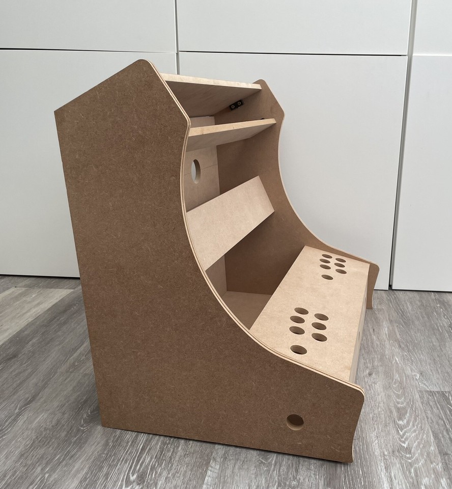 Bartop Arcade - Widescreen 2 Player DIY Flatpack Kit Raspberry Pi Mame ...