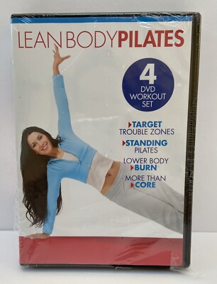 Lean Body Pilates 4 DVD Workout Set: Target Zones Body Burn Core New ...
