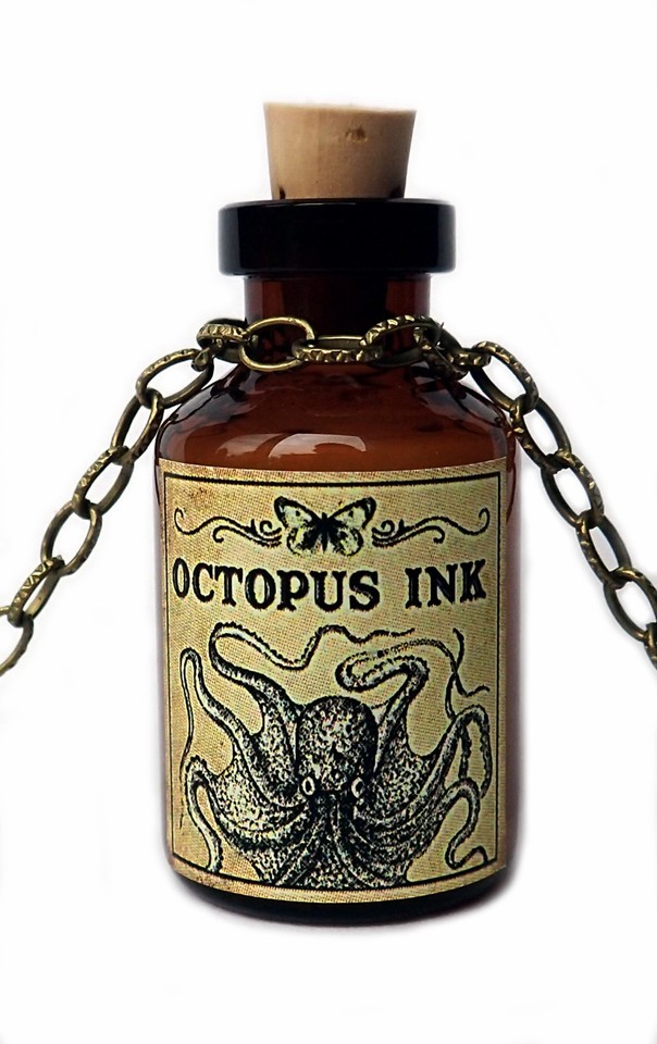 Apothecary Potion Bottle Pendant Poison Necklace Gothic Goth Steampunk ...