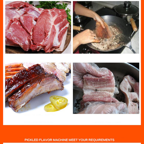 7L Auto Vacuum Food Marinator Tumbling Machine Meat Marinating ...