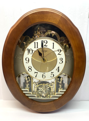 Small World Rhythm "Grand Nostalgia Entertainer" Musical Wall Clock ...